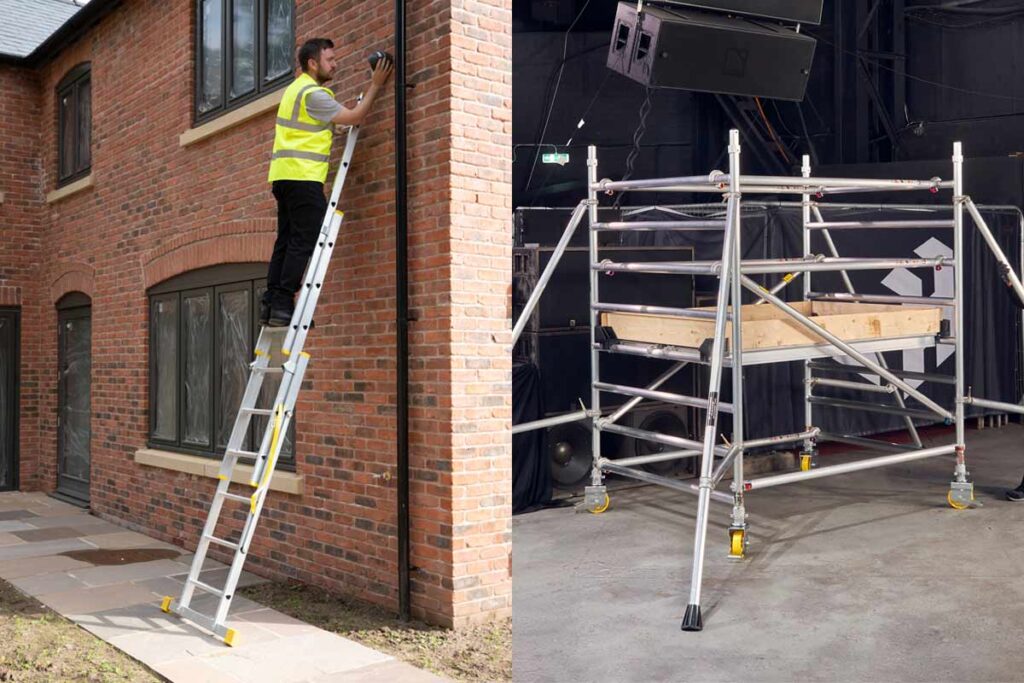 Ladders vs. Scaffold Towers: Which One is Right For You? | Ladders4Sale
