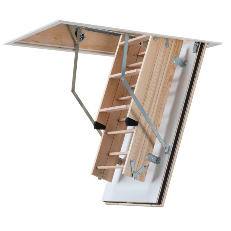 Werner Fire Guard Pro Complete Timber Loft Ladder Access Kit - Ladders4Sale