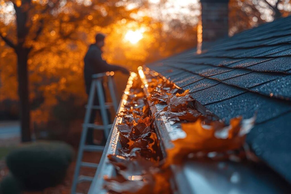 How to Safely Clean Gutters Using a Ladder | Ladders4Sale