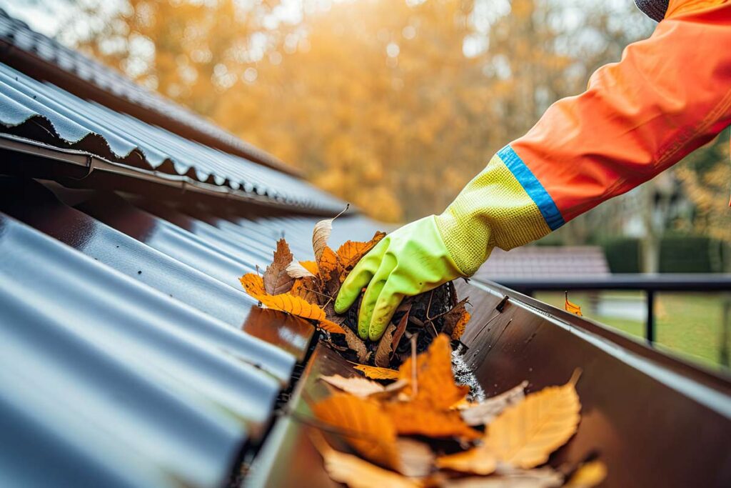 How to Safely Clean Gutters Using a Ladder | Ladders4Sale