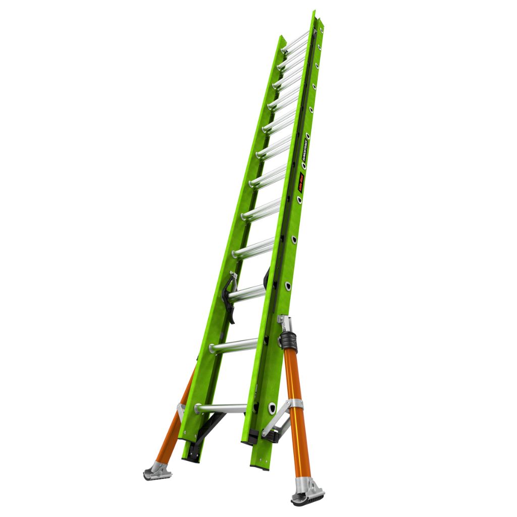 Little Giant HyperLite Fibreglass Extension Ladder Hi-Viz S2.0