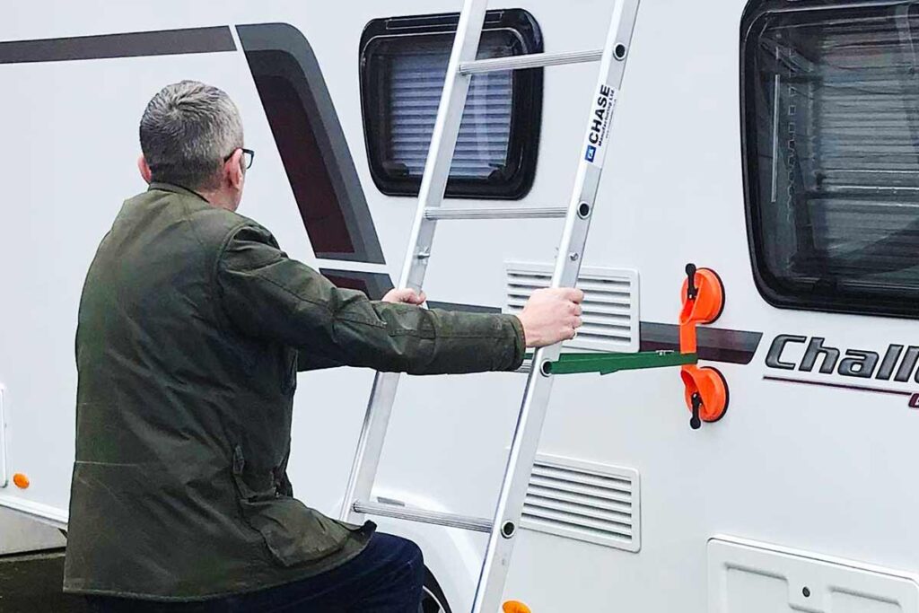 What Size Ladder Do I Need for a Caravan Roof? - Ladders4Sale