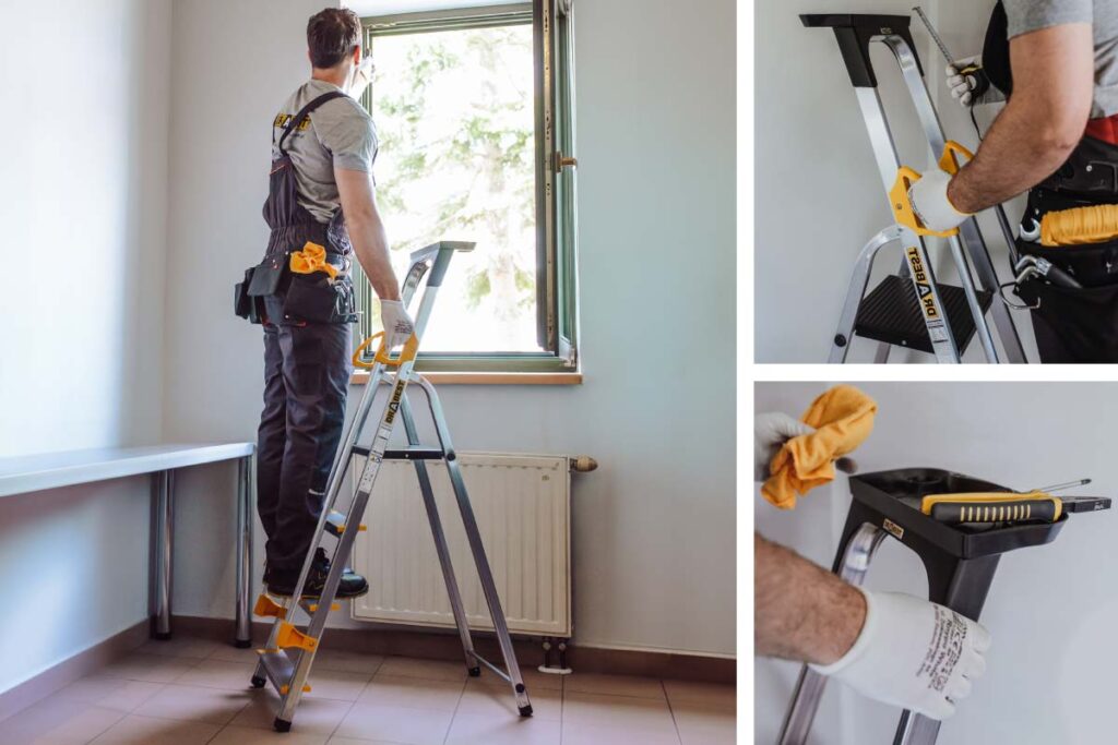 Swingback vs Platform Step Ladders | Ladders4Sale