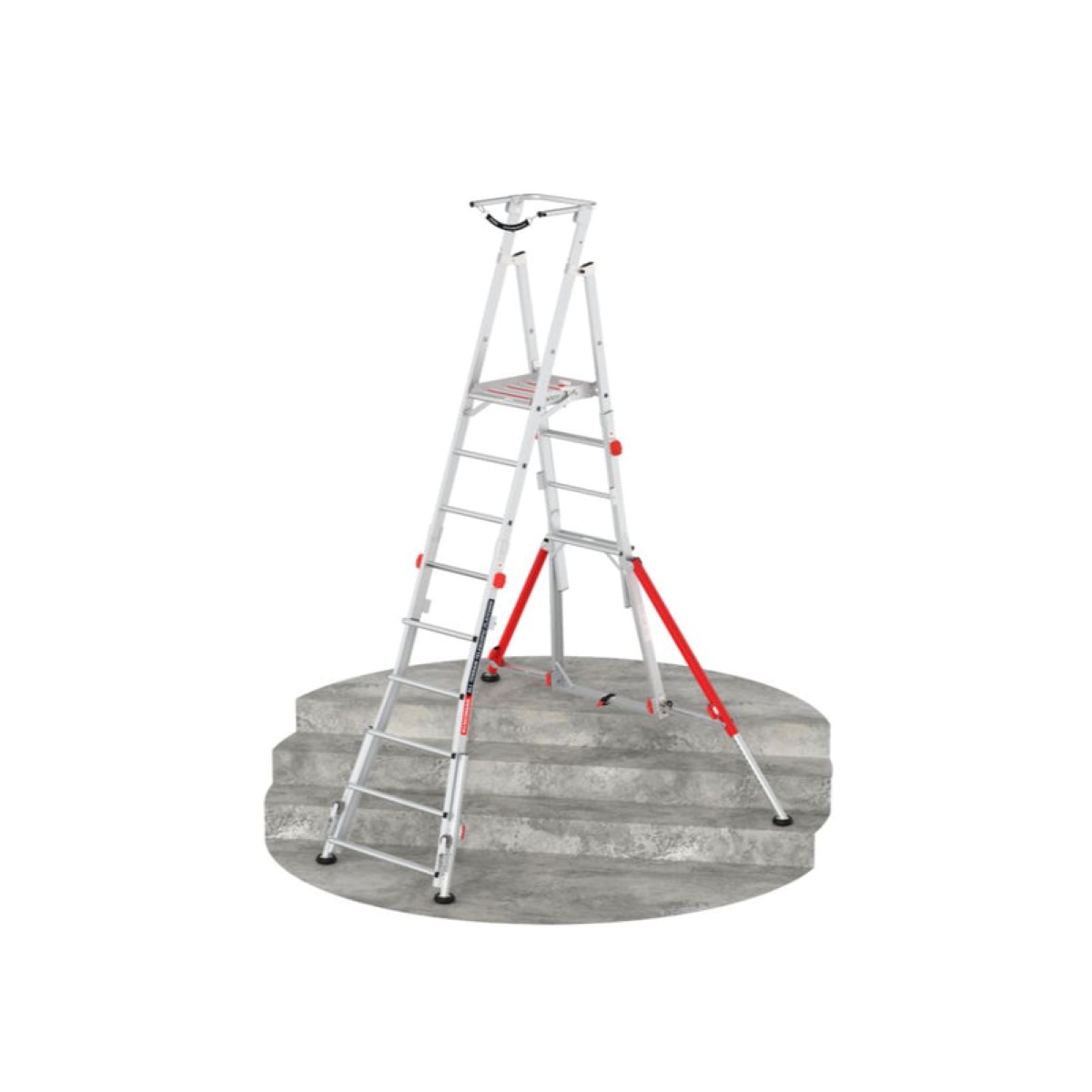 Henchman All Terrain Telescopic Platform Ladder | Ladders4sale