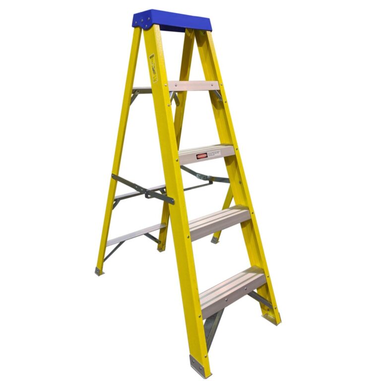 Deligo Fibreglass Swingback Step Ladders EN131 | Ladders4Sale