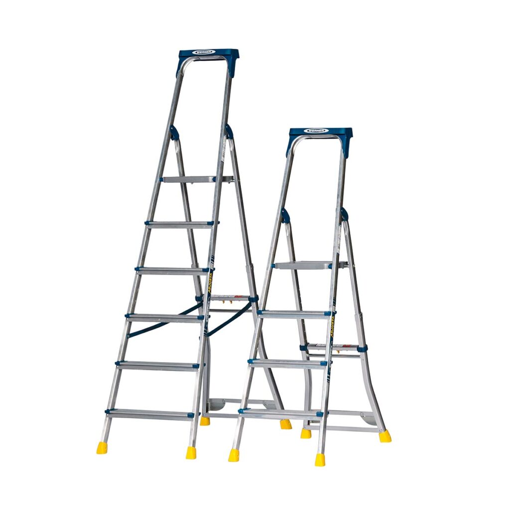 Werner AdjustaStep PRO Aluminium Stepladder | Ladders4Sale